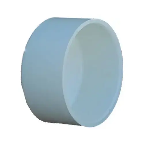 Charlotte Pipe PVC 01116 0600HA Schedule 30 PVC DWV Cap, Schedule 30, 3 ...
