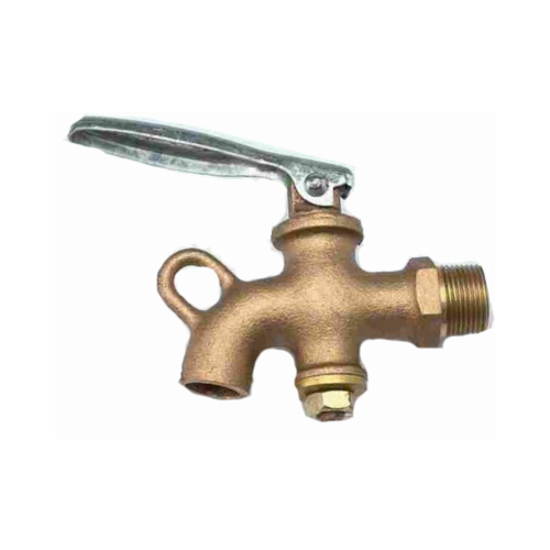 ProLine SERIES 109-214 Drum & Barrel Faucet, Quarter-Turn, Bronze, 3/4-In.