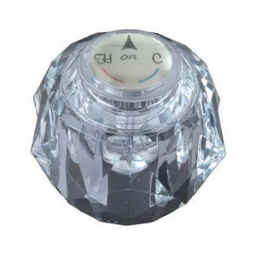 BrassCraft SHD6809 Lavatory Sink Handle, Delta, Acrylic, Diamond Broach ...