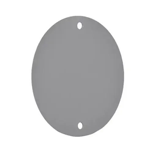 HUBBELL ELECTRICAL PRODUCTS RBC-4 Weatherproof Round Blank Cover, Gray ...