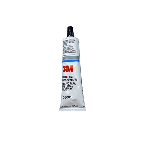 3M 08061 Transfer Plastic and Emblem Adhesive, 5 oz Tube, Liquid, Clear ...