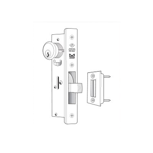 Adams Rite 1830-02-628 Bottom Rail Deadlock Swing Bolt with 31/32 ...