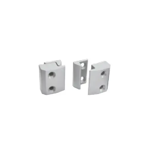 Falcon 525 US28 Aluminum Mullion Stabilizers, Set of 2, Satin Aluminum ...