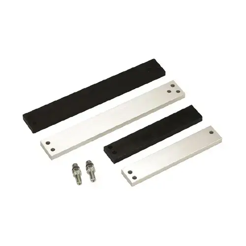 Securitron ASB-82CL Aluminum Frame Spacer Bracket for M82, 1/2", 628 ...