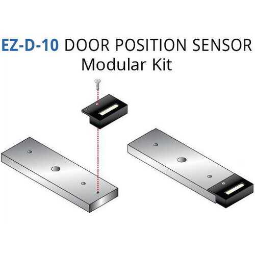 SDC EZ-D-80 Magnetic Lock Door Position Sensor Module, for 1580 Series ...