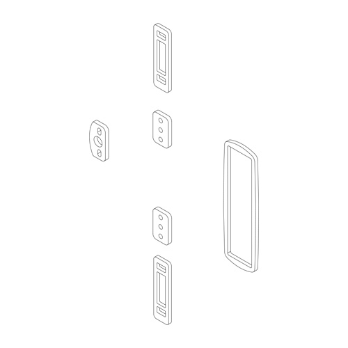 Falcon 650110 US19 24 SVR SHIM KIT 1/4" US19