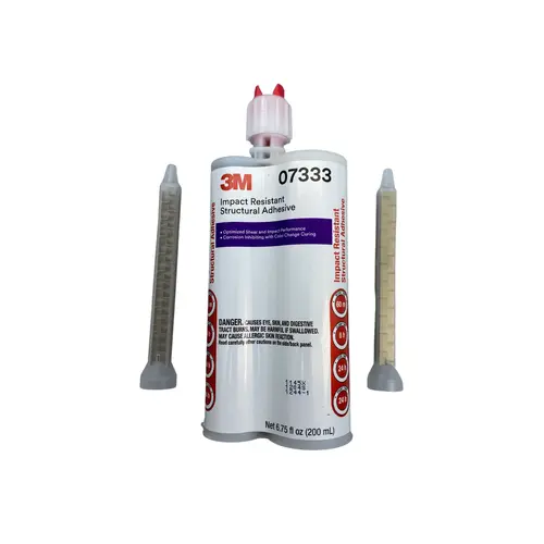 3M 07333 Impact Resistance Structural Adhesive, 200 mL Cartridge, Liquid, Silver Grey, 1.138 Buy Now