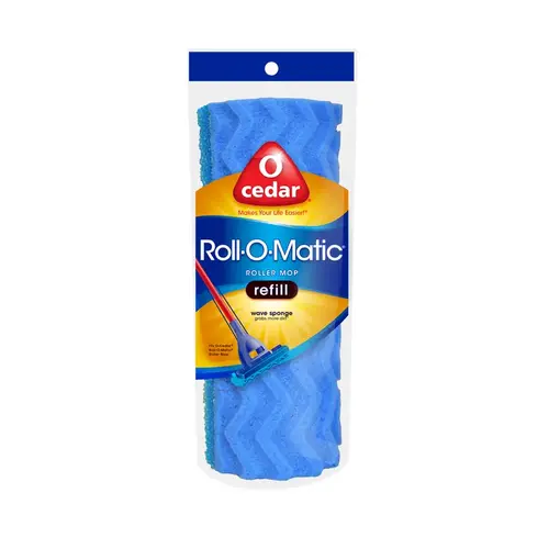 O-Cedar 135859 Mop Refill Roll-O-Matic 8.5" L Roller Sponge Blue Buy Now