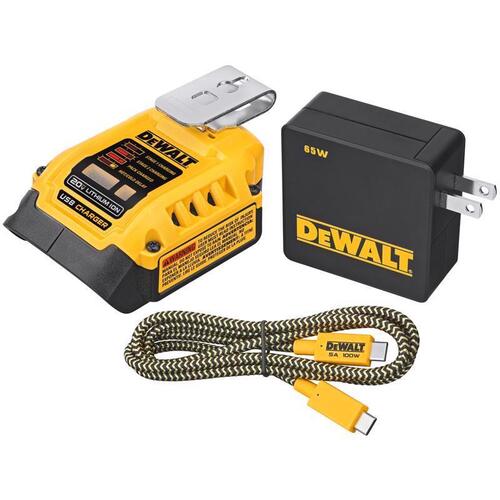DEWALT DCB094K USB Charging Kit 20V MAX DCB094 20 V Lithium-Ion