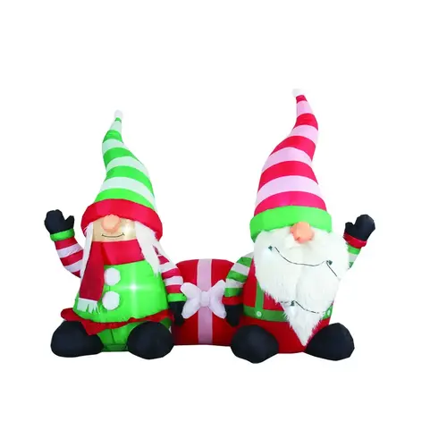 Celebrations MY-20CS442 Inflatable 5 ft. Gnome Couple Buy Now