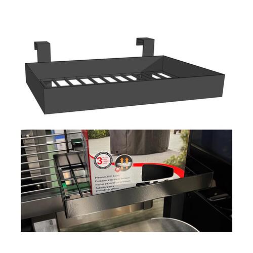 Retail First Inc 1000-000005 Display Shelf 8" W X 12" L Black Grill ...