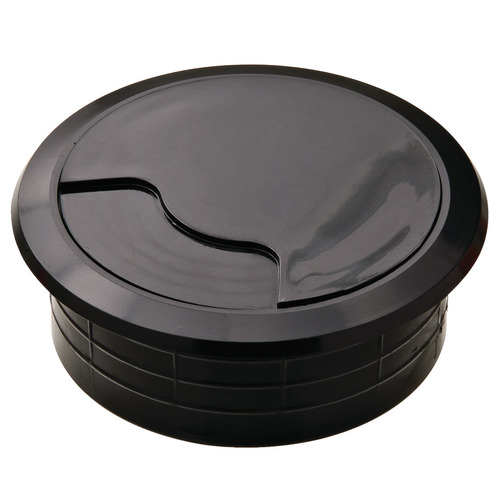 Hafele 429.93.322 Plastic Cable Grommet, Two-Piece, Round, diameter 60 ...