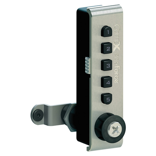 Hafele 231.97.056 No Battery Push Button Cabinet Lock, EcoForce Surface ...