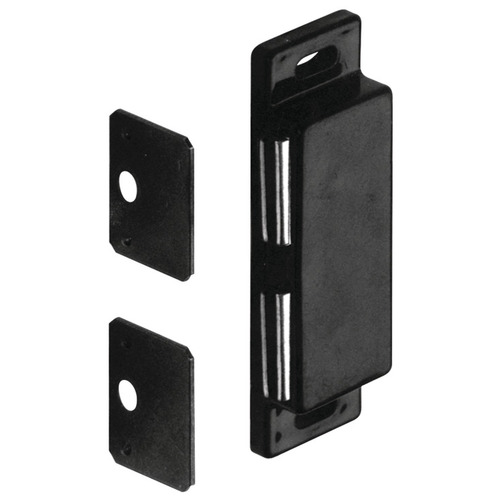 Hafele 246.36.300 Double Magnetic Catch, 2 x 3-4 kg Pull Black, with ...