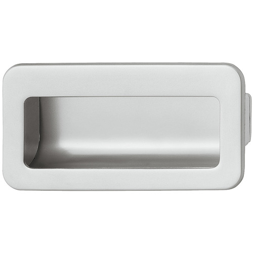 Hafele 151.35.208 Inset Handle, Matt Chrome, Zinc 96 mm CTC Silver ...