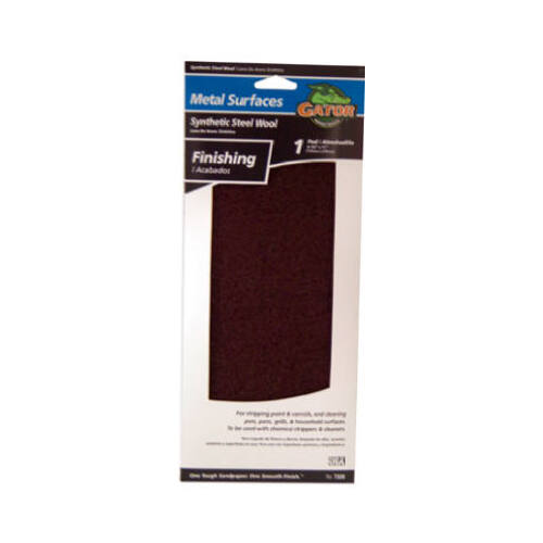 GATOR 7320 Finishing Pad, 11 in L, 4-1/2 in W, 1000 Grit