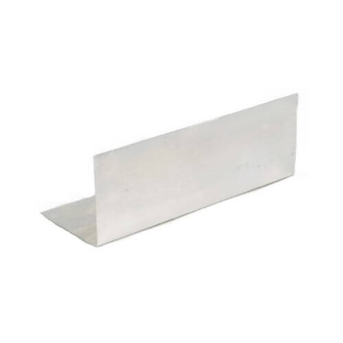 Amerimax 70708 Step Flashing, 4 in L, 4 in W, 28 ga Gauge, Galvanized Steel