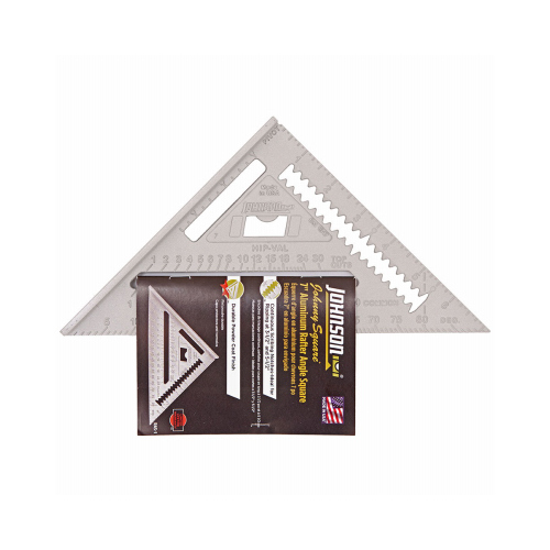 JOHNSON RAS-1 Aluminum Rafter Angle Square, 7-In.