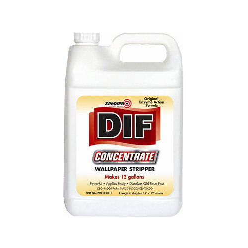 Zinsser 2401 DIF Wallpaper Stripper, Liquid, 1 gal Bottle