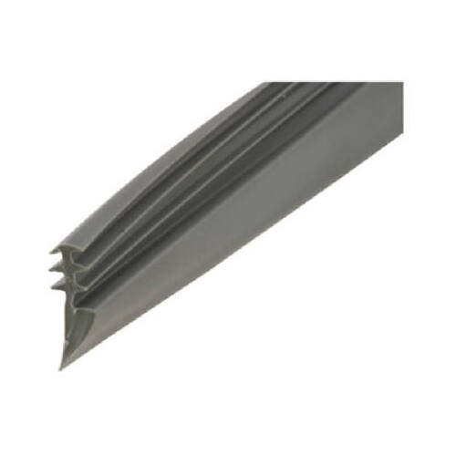 Prime-Line P 7795 Glazing Spline, Gray Vinyl, .130 x .430-In.