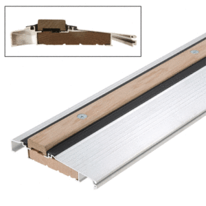 CRL 1006A36 Aluminum 36" Outswing Adjustable Oak Top Threshold