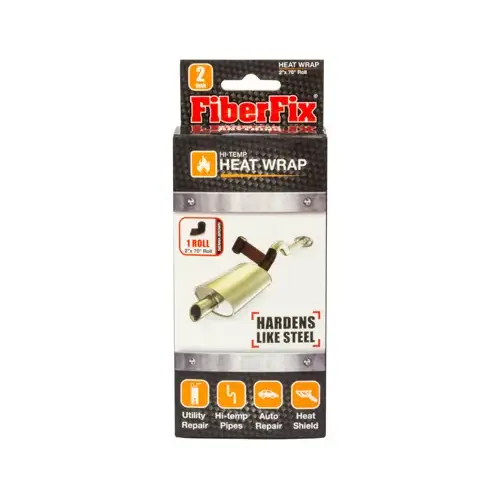 J-B Weld 857101004235 FiberFix Fiberglass High-Temperature Repair Wrap ...