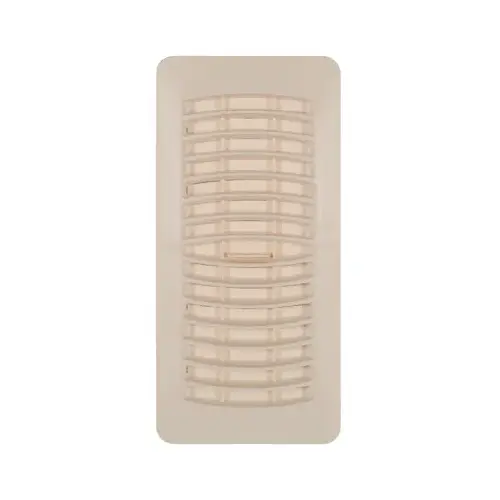 IMPERIAL RG1461 Floor Register, Polystyrene, Almond Buy Now
