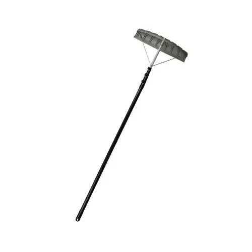 Suncast SRT2100 Roof Rake, Telescoping, Aluminum With Comfort Grip, 21 ...