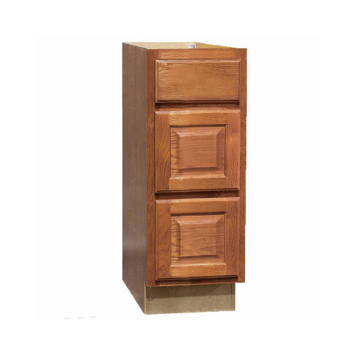 RSI HOME PRODUCTS KVDB12-MO Bathroom Vanity Cabinet, Drawer Base, Oak ...