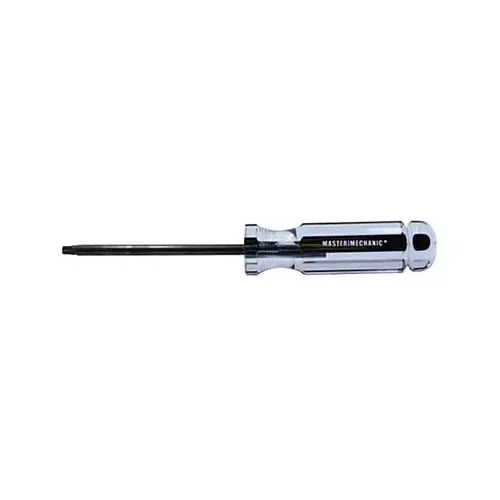 Master Mechanic 103596 T27 x 4-In. Round Torx Screwdriver Buy Now