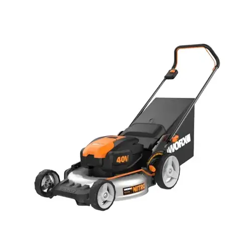 POSITEC USA INC WG751.3 Nitro 40-Volt (2x20) Cordless 3-In-1 Lawn Mower ...