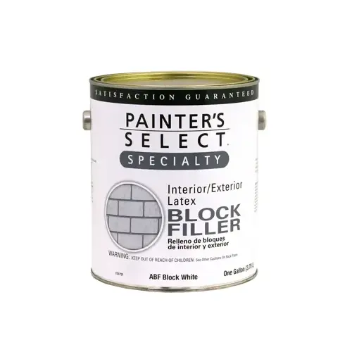 TRUE VALUE MFG COMPANY ABF-GL Acrylic Block Filler, Interior/Exterior ...