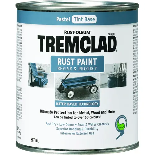 Rust-Oleum 260200WB355-XCP2 TREMCLAD Rust Paint, Gloss, Pastel, 3.55 mL ...