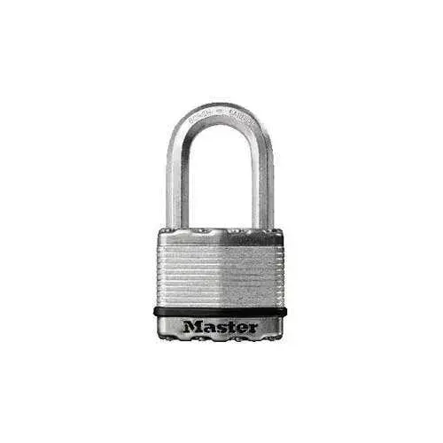 Master Lock M5BLCDLJHC Magnum Series Padlock, Different Key, 3/8 in Dia ...