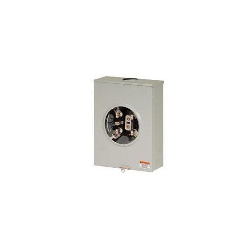 Eaton UGHTRS213BE Meter Socket, 1 -Phase, 200 A, 600 V, 5 -Jaw, 1 -Socket