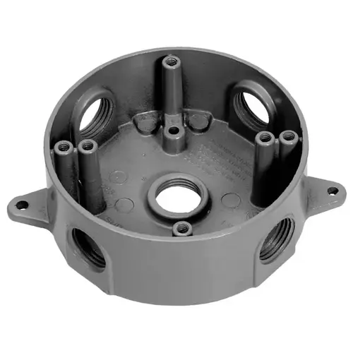 Orbit RB-5V RB50 RB50-5 Weatherproof Box, 4 in W, 1-1/2 in D, 5 ...