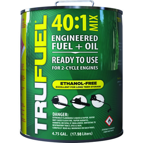 TruFuel 6525514 Fuel, Liquid, Hydrocarbon, Green, 4.75 gal Can
