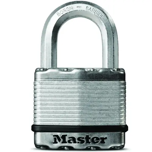 Master Lock M5BLCDHC Magnum Series Padlock, Different Key, 3/8 in Dia ...