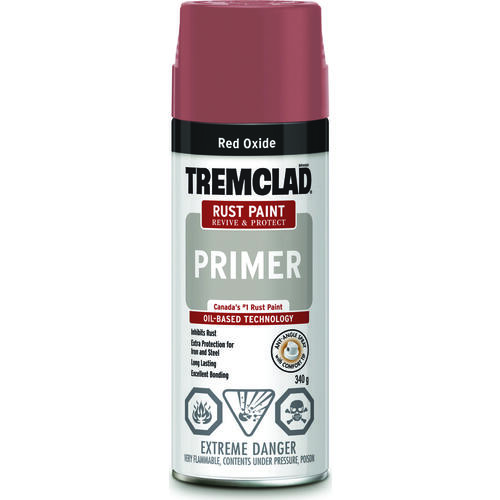 Rust-Oleum 274102522 TREMCLAD Rust Primer Spray, Red Oxide, 340 g Buy Now