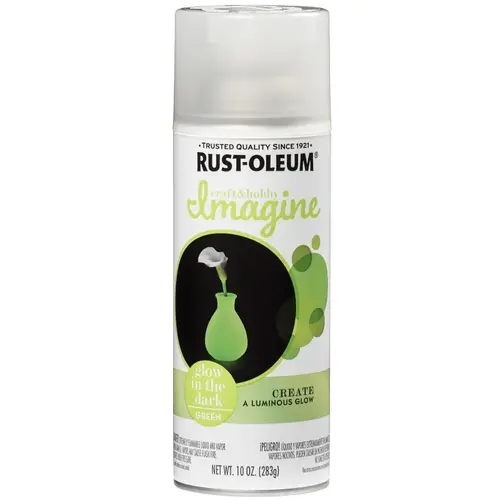 Rust-Oleum 353725 Imagine Craft & Hobby 2430338 Spray Paint, Glow in ...