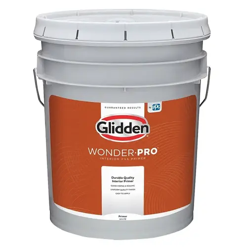 Glidden GLWP3300/05 Wonder-Pro GLWP3300 Series PVA Primer, Flat, White ...