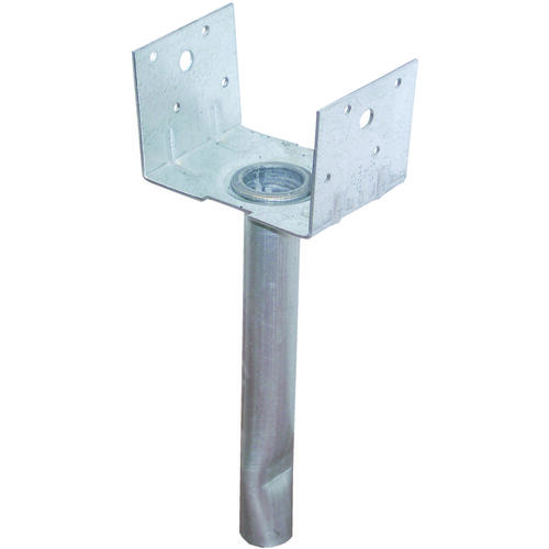 MiTek EBG44-TZ-XCP10 Elevated Post Base, 4 x 4 in Post/Joist, Steel ...