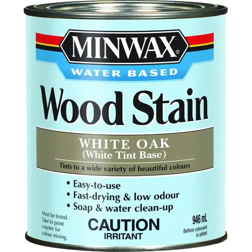 Minwax CM6180600 Wood Stain, Semi-Transparent, White Oak, Liquid, 946 ...
