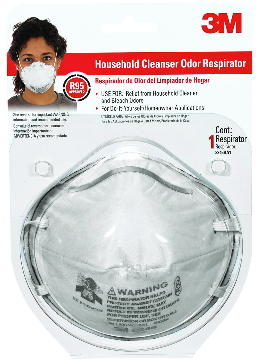 Safety Works 10102485 Harmful Dust Disposable Respirator with Odor ...