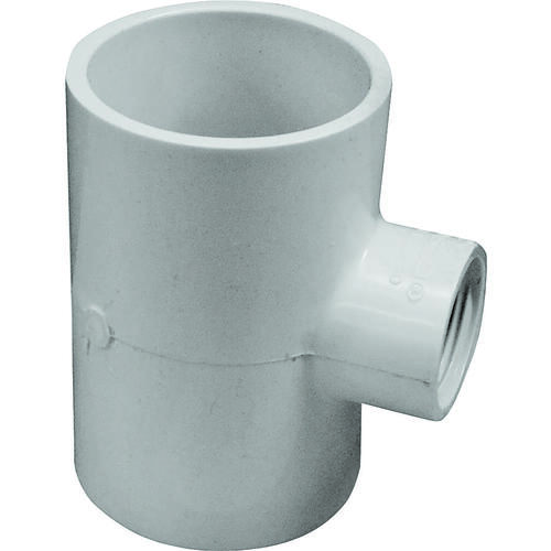 Lasco 402248-BC 402248BC Reducing Pipe Tee, 2 x 3/4 in, Slip x FIP, PVC ...