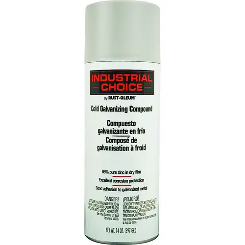 Rust-Oleum 1685830 INDUSTRIAL CHOICE Galvanizing Compound Spray Paint ...