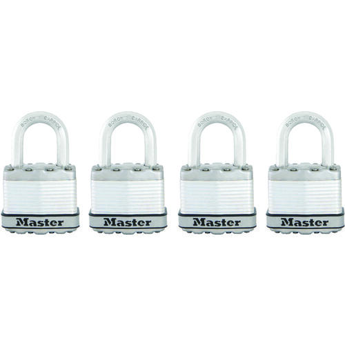 Master Lock M1XQ Magnum Series Padlock, Keyed Alike Key, 5/16 in Dia ...