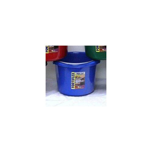 FORTEX-FORTIFLEX N400-8 BLUE 1304840 Utility Pail, Fortalloy Rubber ...