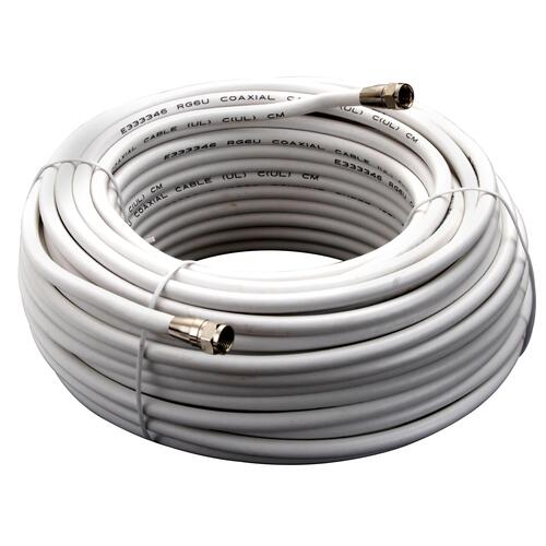 Zenith VG110006W RG6 Coaxial Cable, F-Type, F-Type
