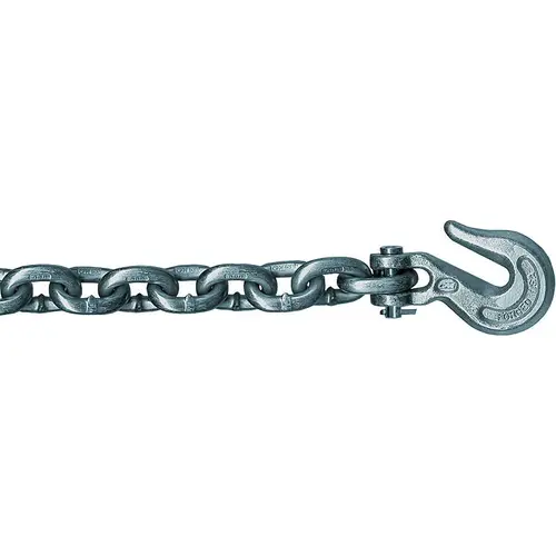ANCRA 49958-38-20 Transport Chain Assembly with Clevis Hook, 3/8 in, 20 ...